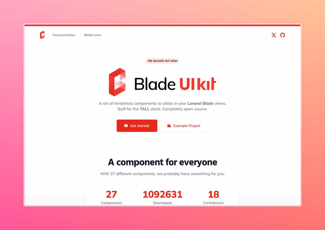 Awesome Laravel UI Libraries