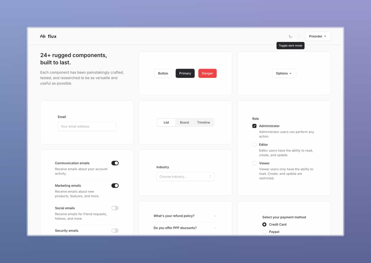 Awesome Laravel UI Libraries