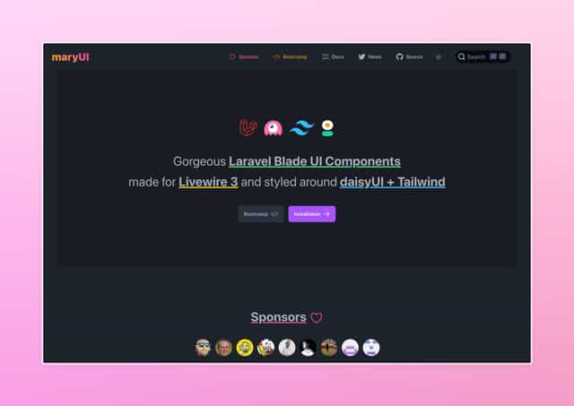 Awesome Laravel UI Libraries